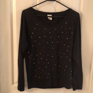 PINK Victoria's Secret | Tops | Victoria Secrethppink Rhinestone Shirt ...